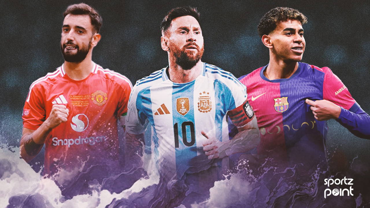 Most assists in each year from 2005-24: Yamal, Bruno, Messi and more